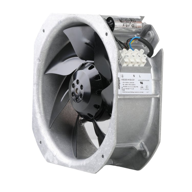German Ebmpapst ebm-papst AC axial compact fan W2E200-HK38-C01