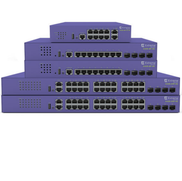 Extreme network switch X435 Series X435-24T-4S 24-port Switch