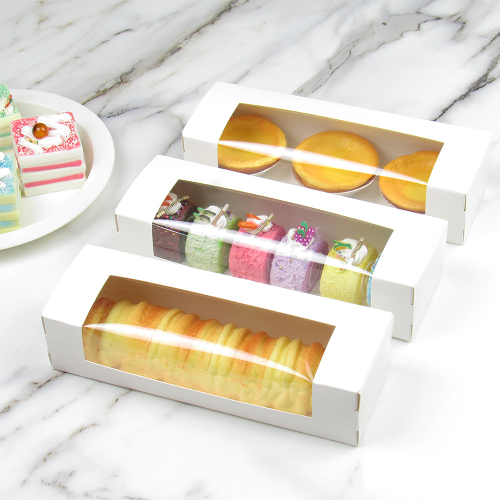 Cake Boxes With Window Cake Box White Bakery Box Disposable Cake ...