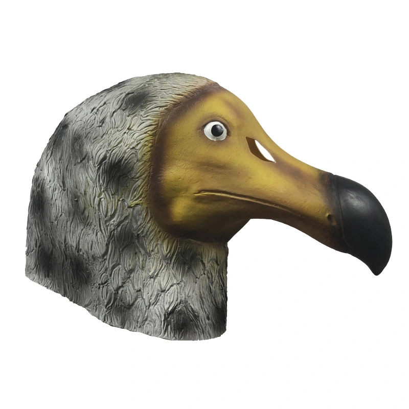 The roc god bird wears an animal mask,Masks
