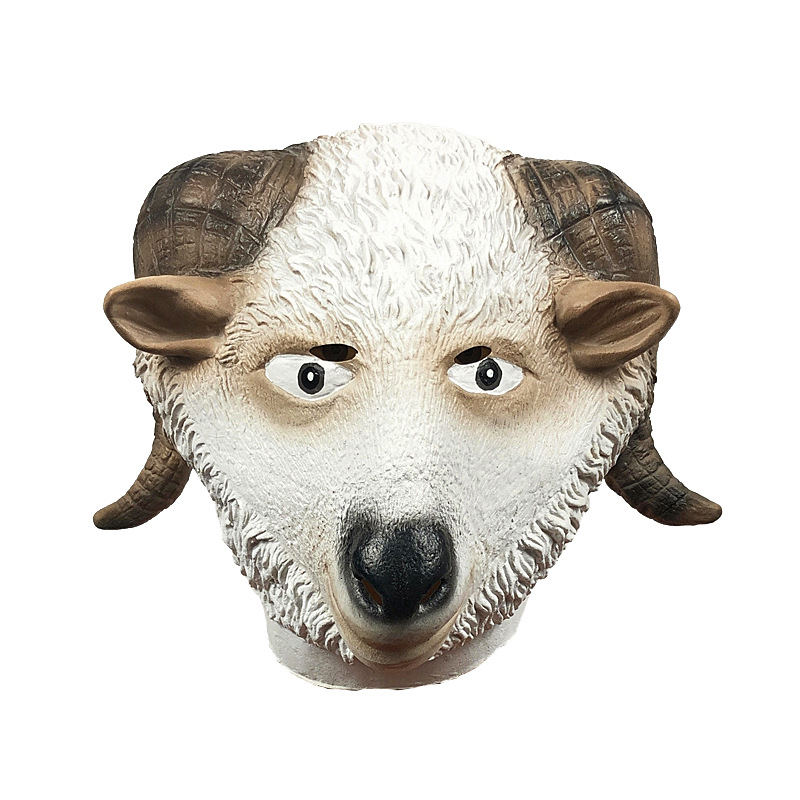 Cute goat head with animal mask,Masks