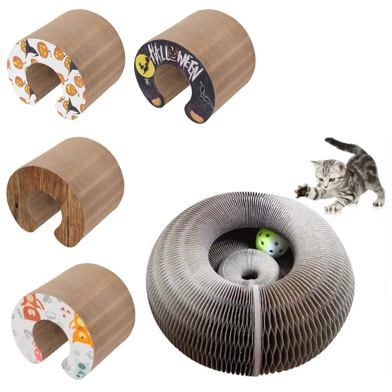 Panda-source.com | Popular Magic Organ Pet Grab Board Cat Toy With Bell ...