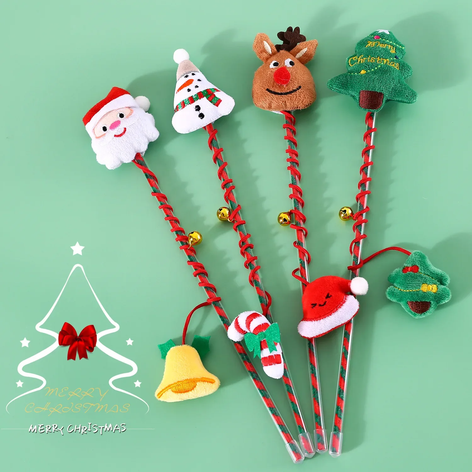 Panda-souce.com | Wholesale Pet Cat Toys Cartoon Christmas Tree Elk ...