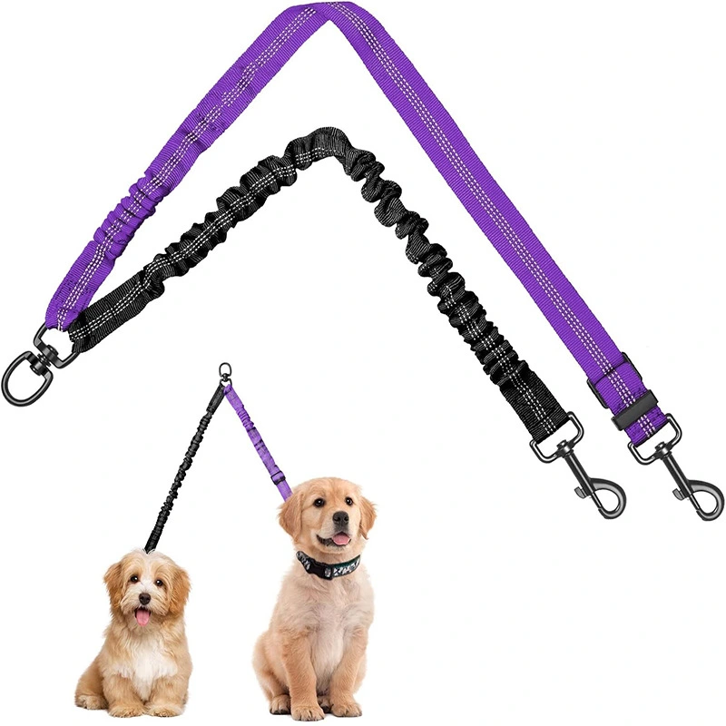 Panda-souce.com | 2 in 1 Upgraded Double Dog Leash Attachment Combine ...