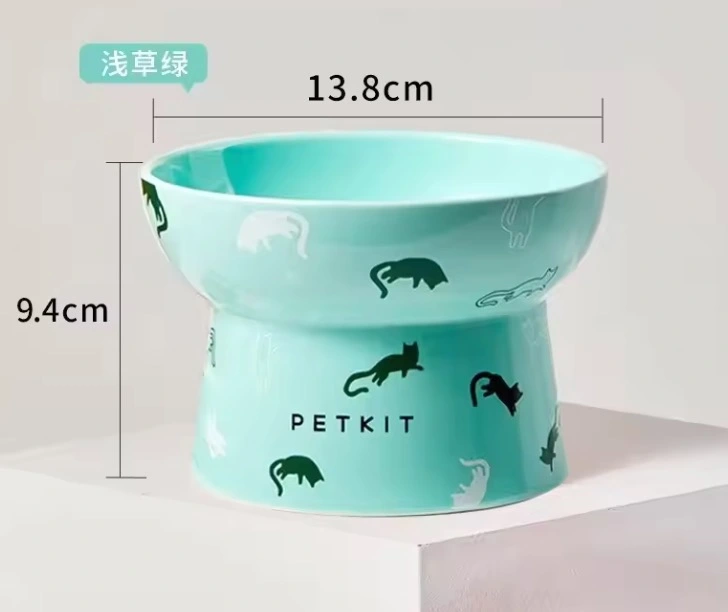 Panda-souce.com | Customized Pet Food Dish Elevated Cat Bowl Animal ...