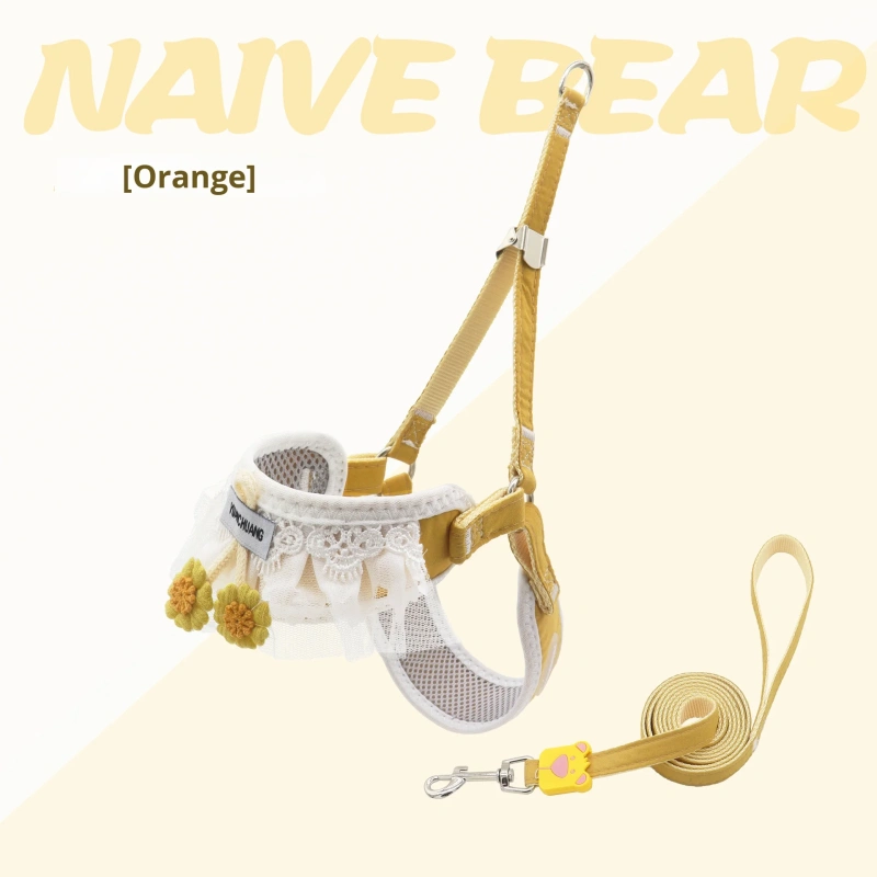 Panda-source.com | Cute Vest Style Pet Leash Harness Anti-Escape Small ...