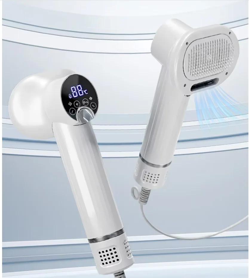 Panda-source.com | Pet Hair Brush Dryer, for Dogs and Cats, 2-in-1 Dog ...
