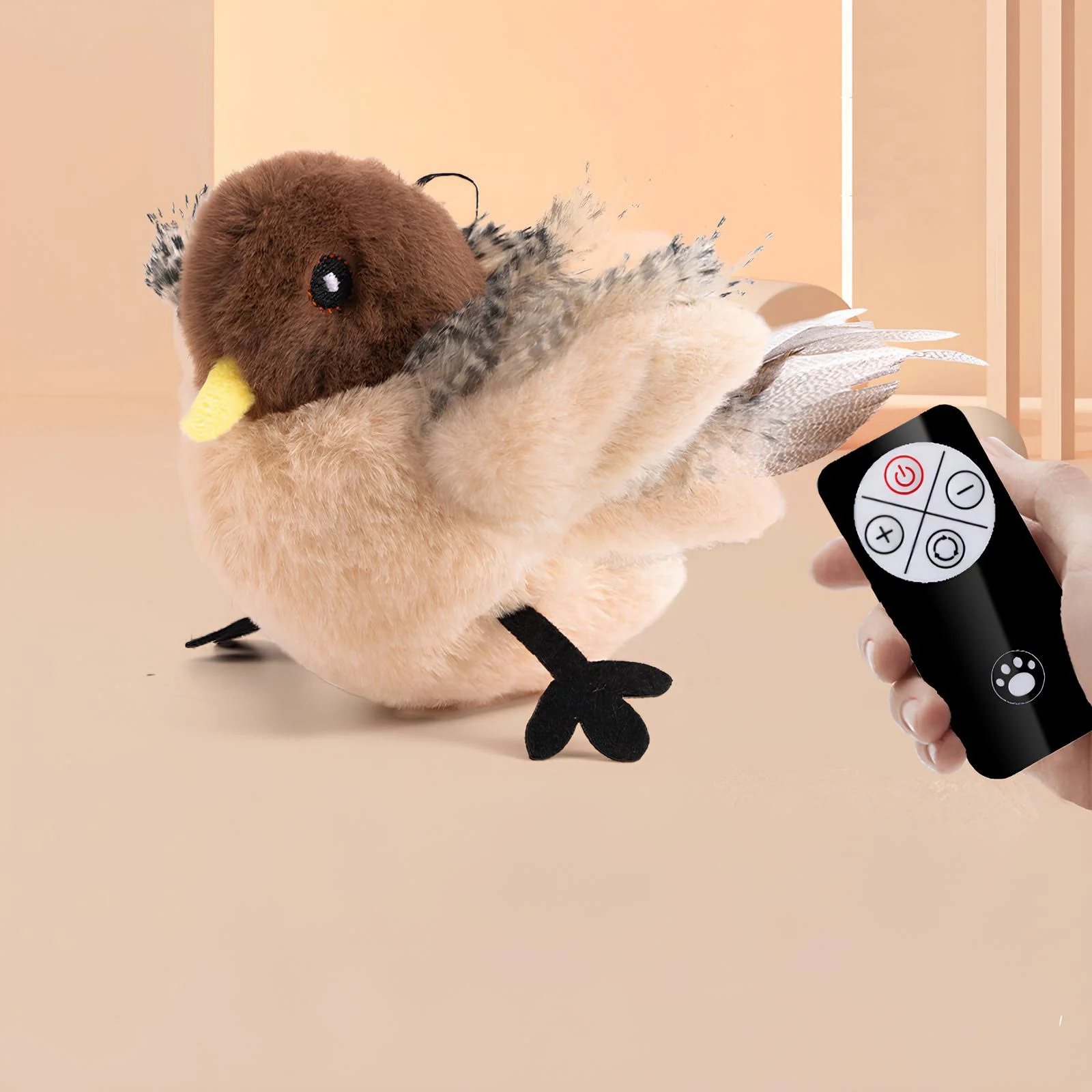 Panda-source.com | Interactive Cat Bird Toy Exercise Touch Activated ...