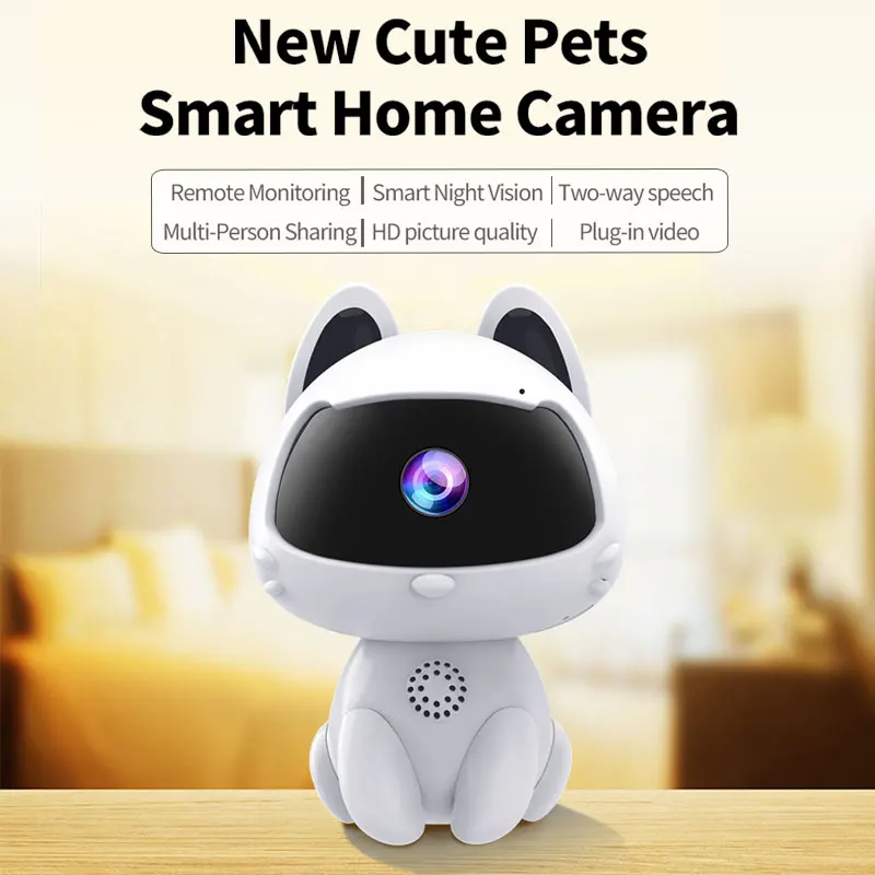 Panda-source.com | K9 Beauty Cute Mini WiFi IP Camera Indoor Wireless ...