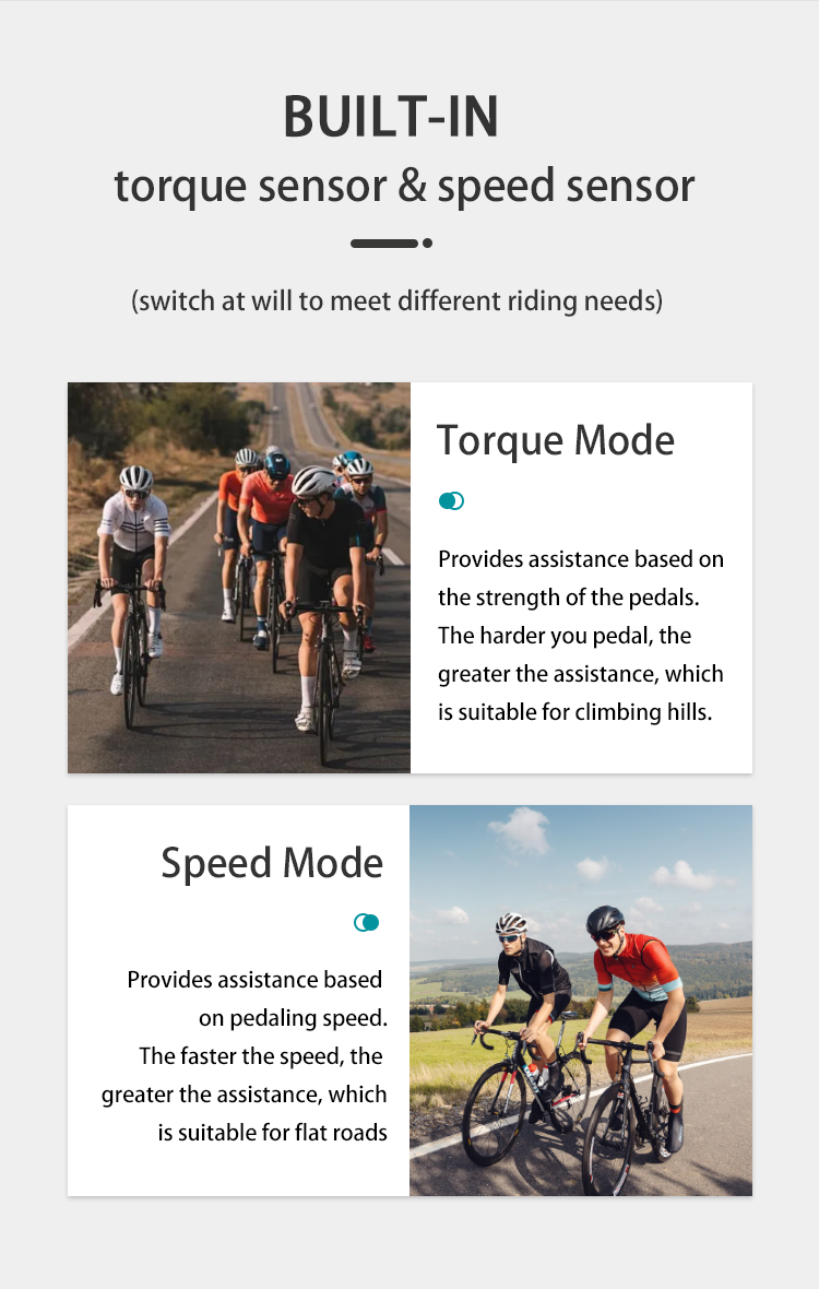 Keyde Thru-axle Rear Hub Motor, 2.3kg Ebike Motor