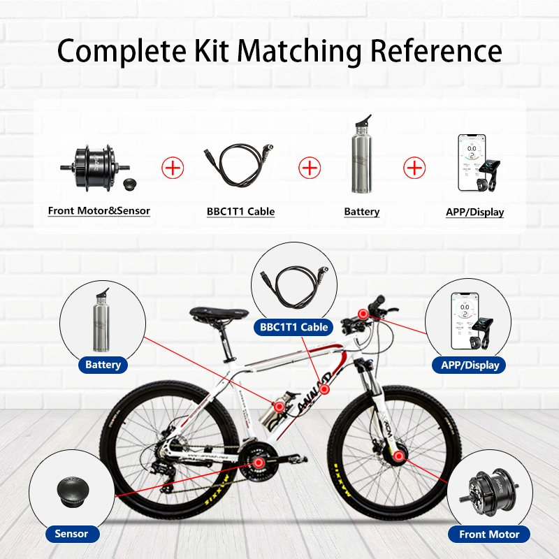 Keyde S110 Front Hub Motor, Silent Ebike Motor