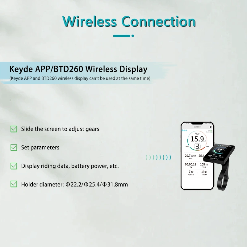 Keyde S110 Front Rim Ebike Conversion Kit