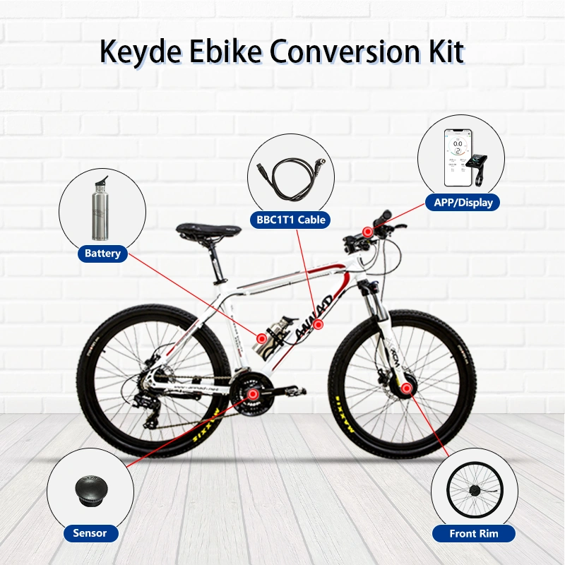 Keyde S110 Front Rim Ebike Conversion Kit