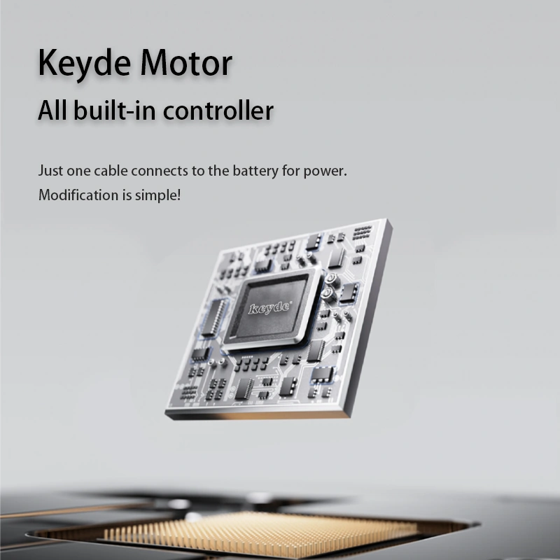 Keyde 148mm Thru-axle Rear Hub Motor, Ebike Motor