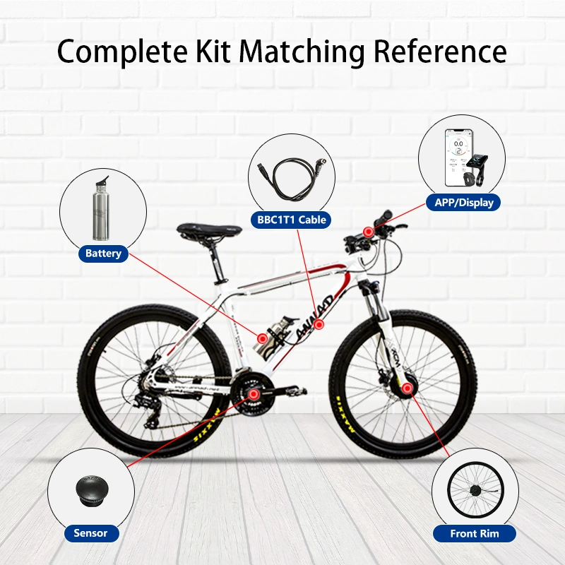 Keyde S110 Front Hub Motor Rim, 2.1Kg Ebike Motor