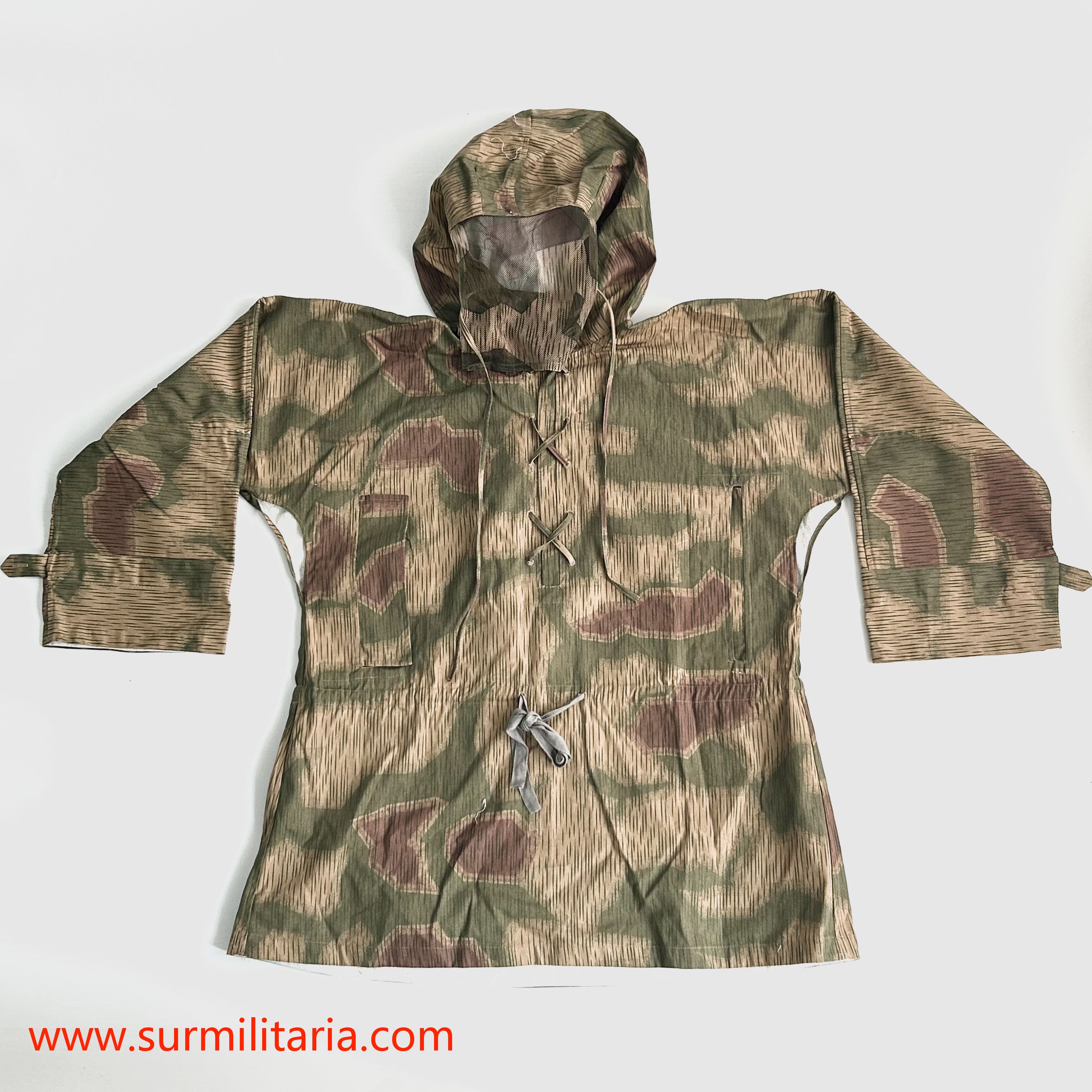German Reversible Marsh Sumpfsmuster 43 Camo Smock With Hood