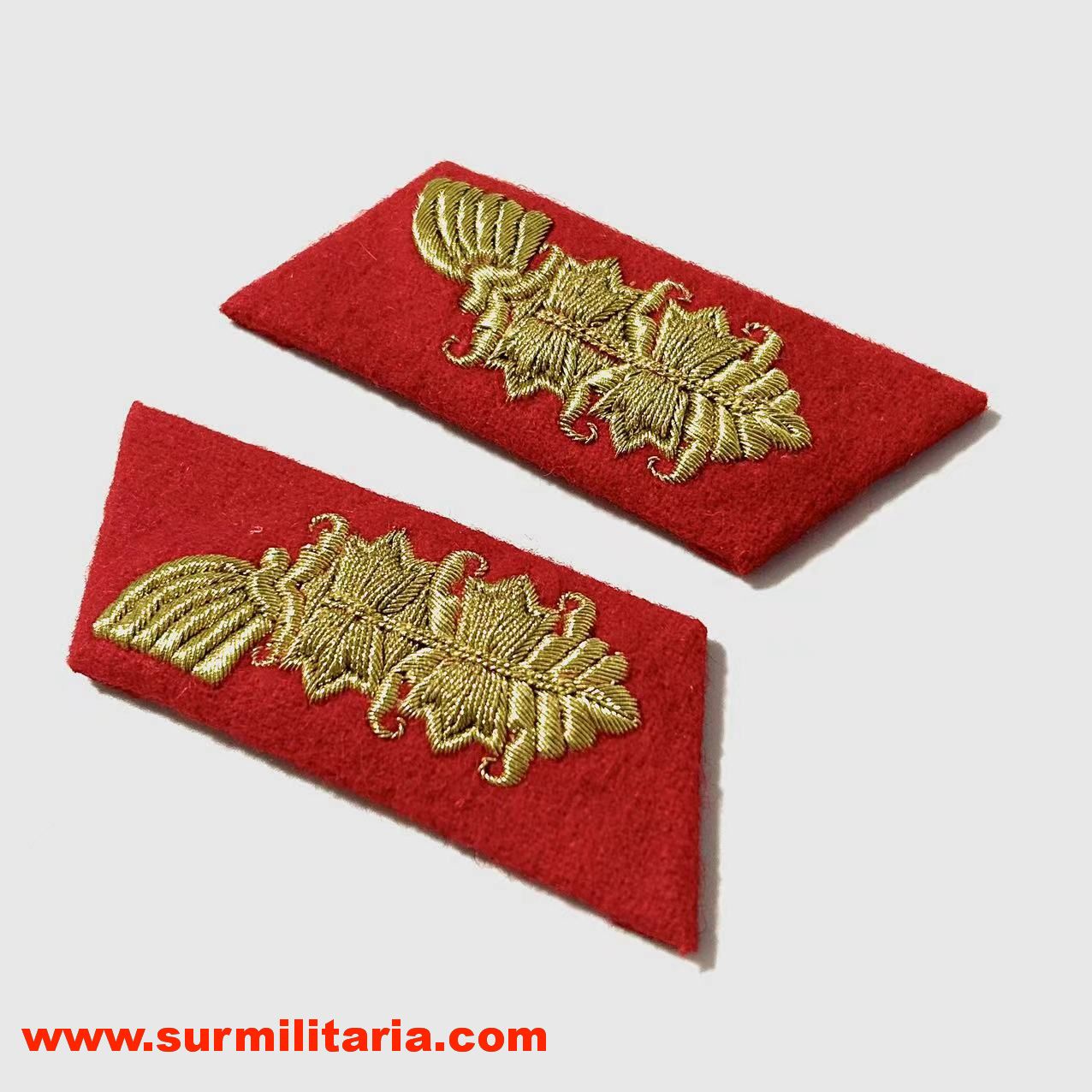 WW2 German Heer Wehrmacht General Collar Tabs