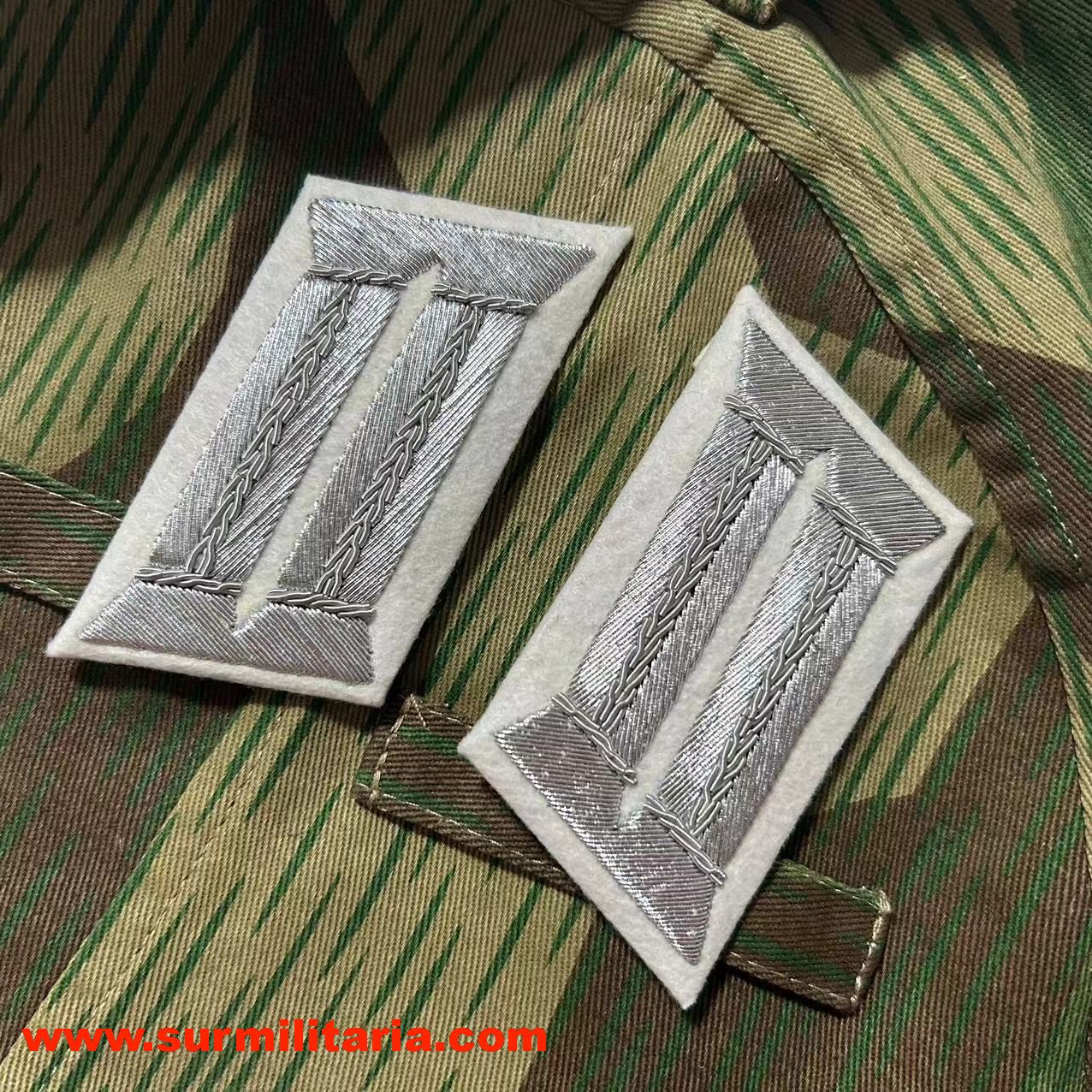 WW2 German Heer infantry Officer Collar Tabs