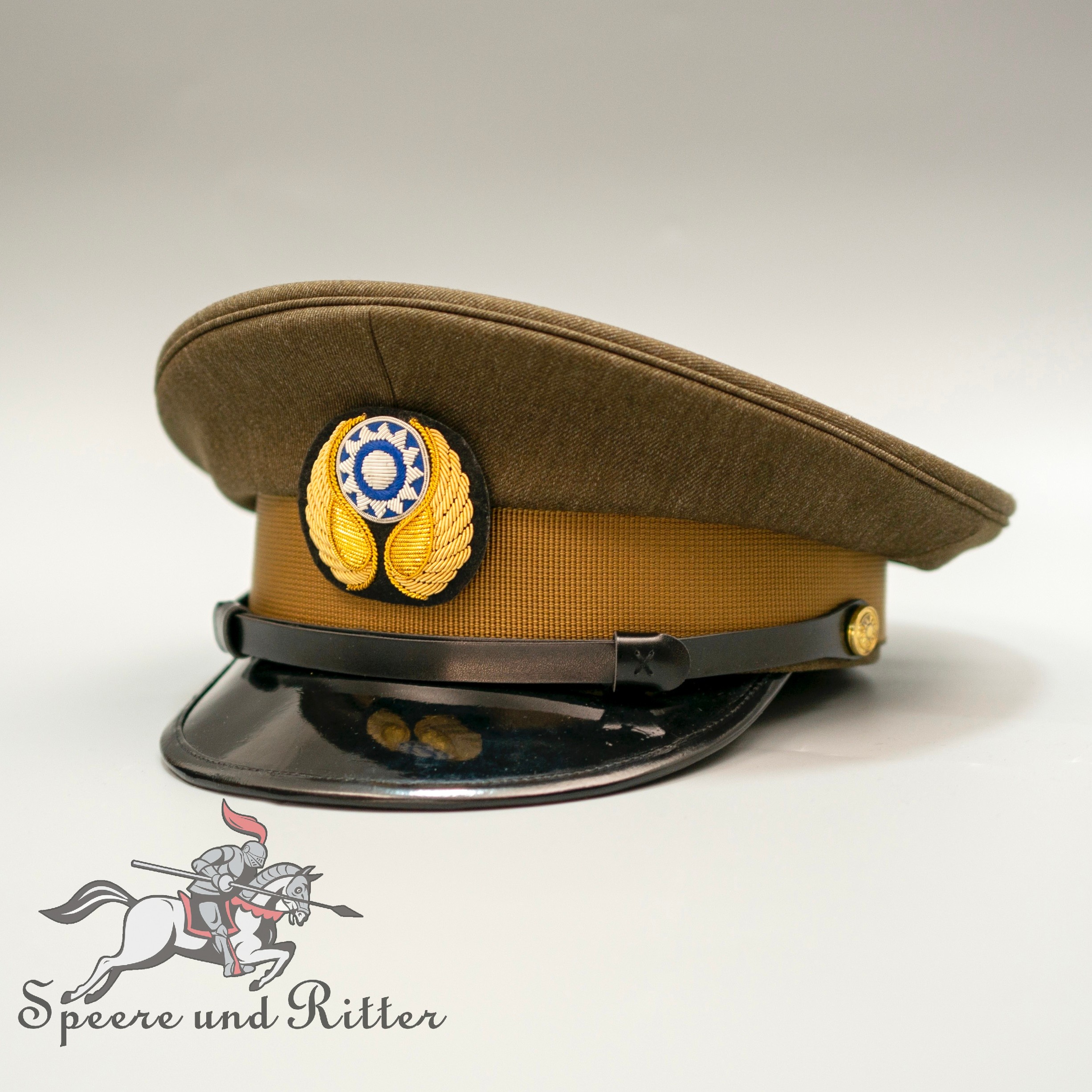 ww2 China Air Force Visor cap(ROCAF)中华民国空军大檐帽华达呢