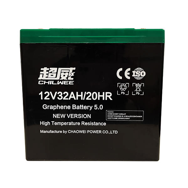 32ah Chilwee Graphene Battery + Charger,