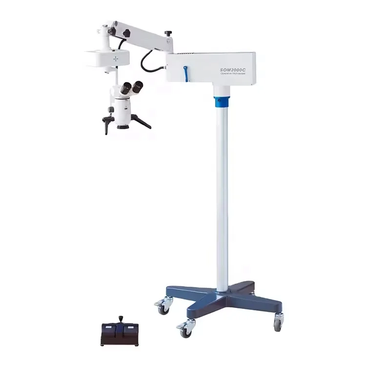 SOM-2000C Ophthalmic Equipment Ophthalmic Operating Microscope Eye ...