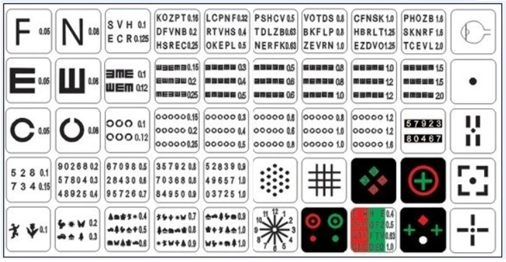 CP-400 Auto Chart Projector LED Vision Chart Projector Eye chart ...