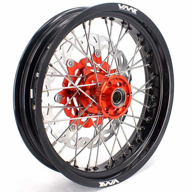 VMX 3.5/5.0 Motorcycle Supermoto Cush Drive Wheel Fit KTM690 SMC Orange ...