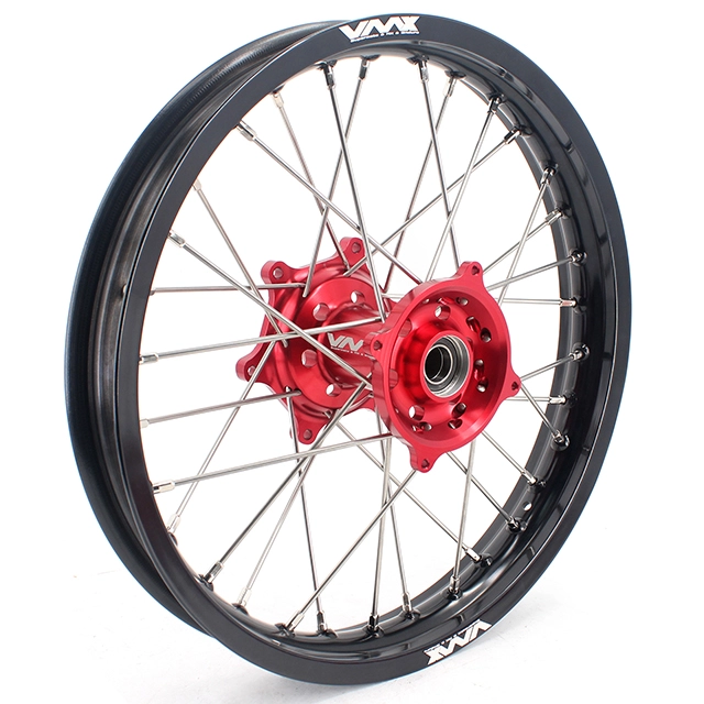 VMX 21/18 Enduro Wheels fit HONDA CRF250X CRF450X 2005-2018 CNC Red Hubs
