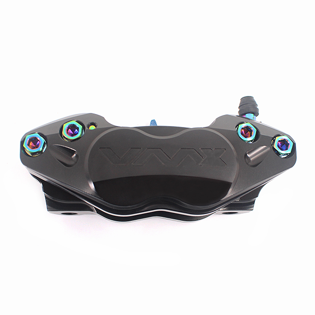 VMX CNC Front Brake Calipers with four-Piston Calipers Aluminum With ...