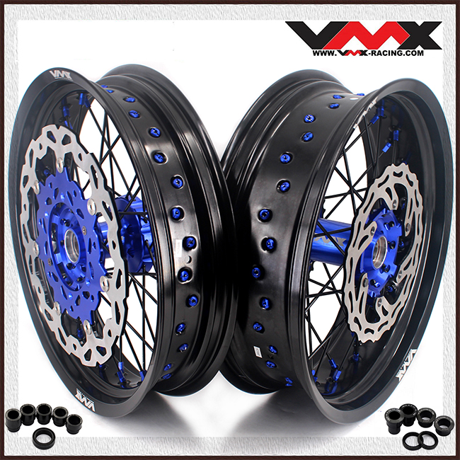 VMX 3.5/5.0 Motorcycle Supermoto Wheels Fit YAMAHA YZ 250F 450F YZ 125 ...