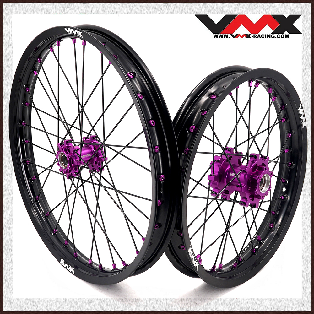 VMX 1.6*21" /1.85*18" Electric Dirt Bike Wheels Rim Fit Surron Light ...