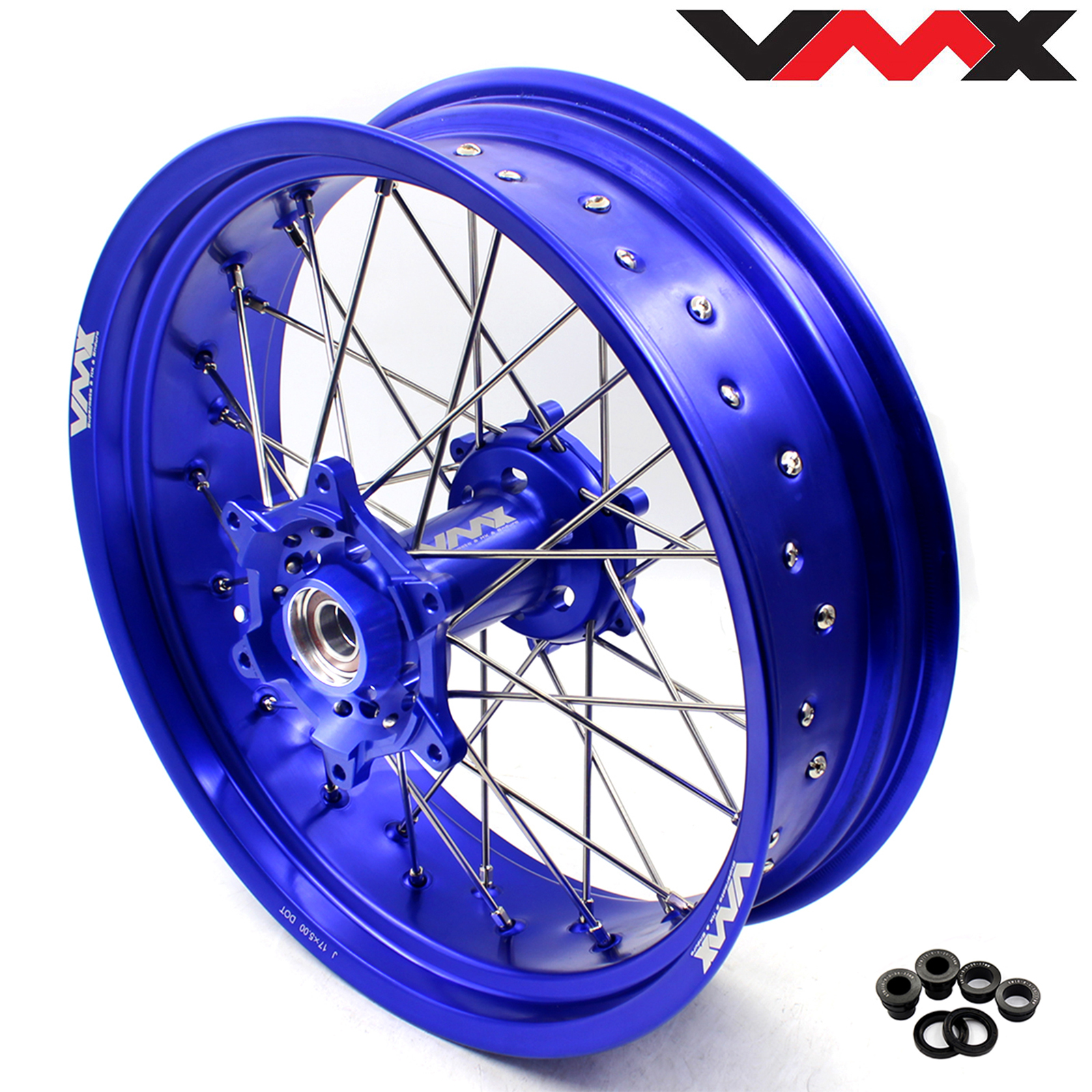 VMX 5.0*17" Motorcycle Supermoto Rear Wheel fit KTM SXF EXC-R XC-W 125 ...