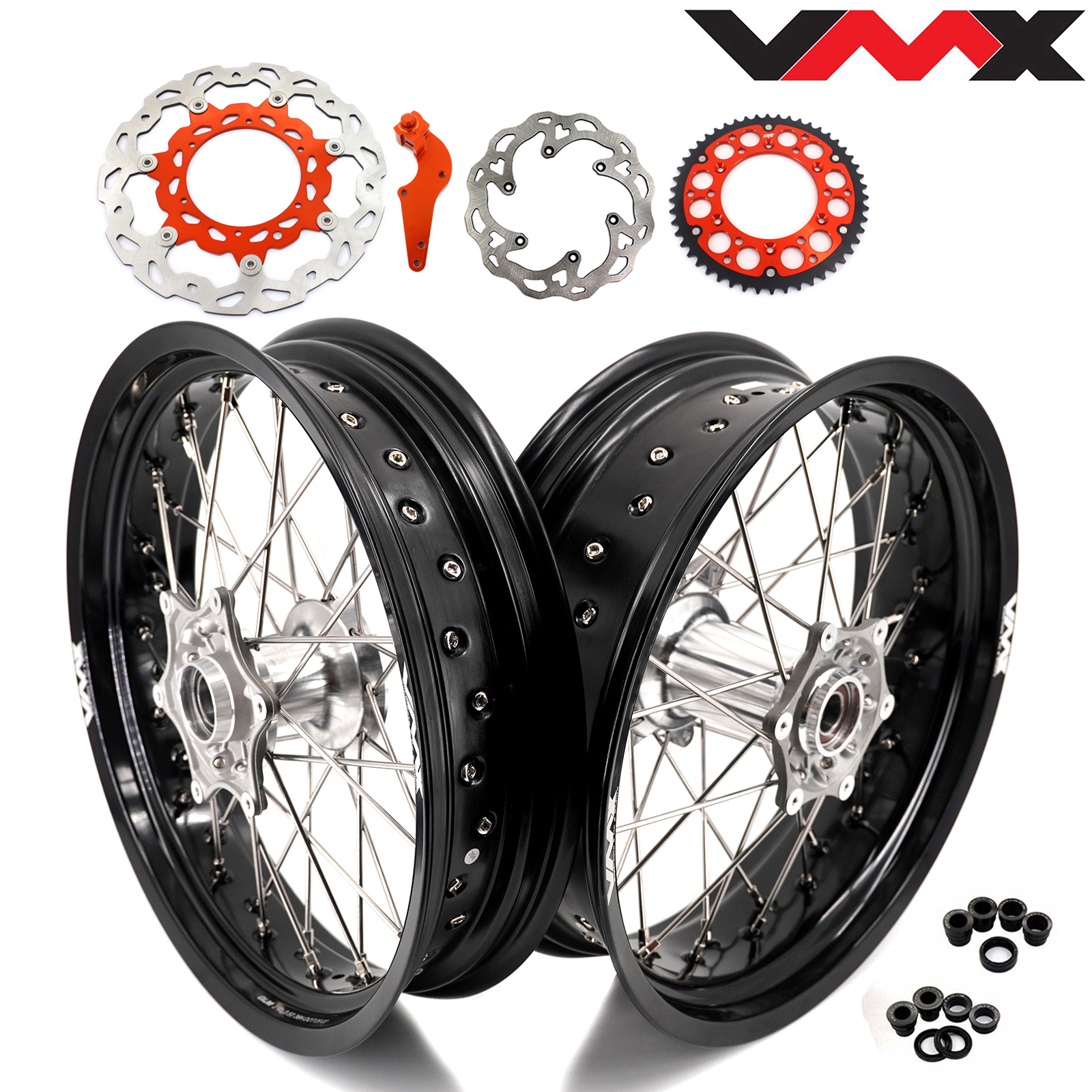 VMX 3.5/5.0 Motorcycle Casting Supermoto Wheels Compatible with Stark ...