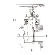 AWWA C509 Non Rising Stem Resilient Seat Gate Valve