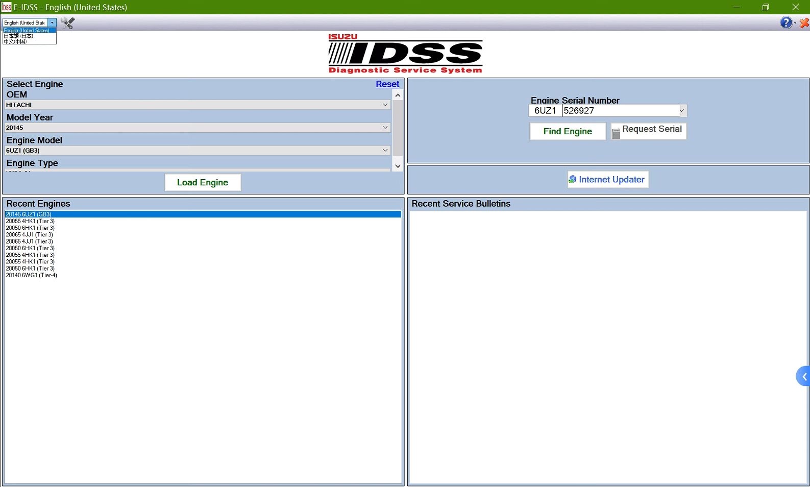 E-IDSS For Isuzu IDSS Diagnostic Tool Kit for Isuzu Vehicles Excavator ...