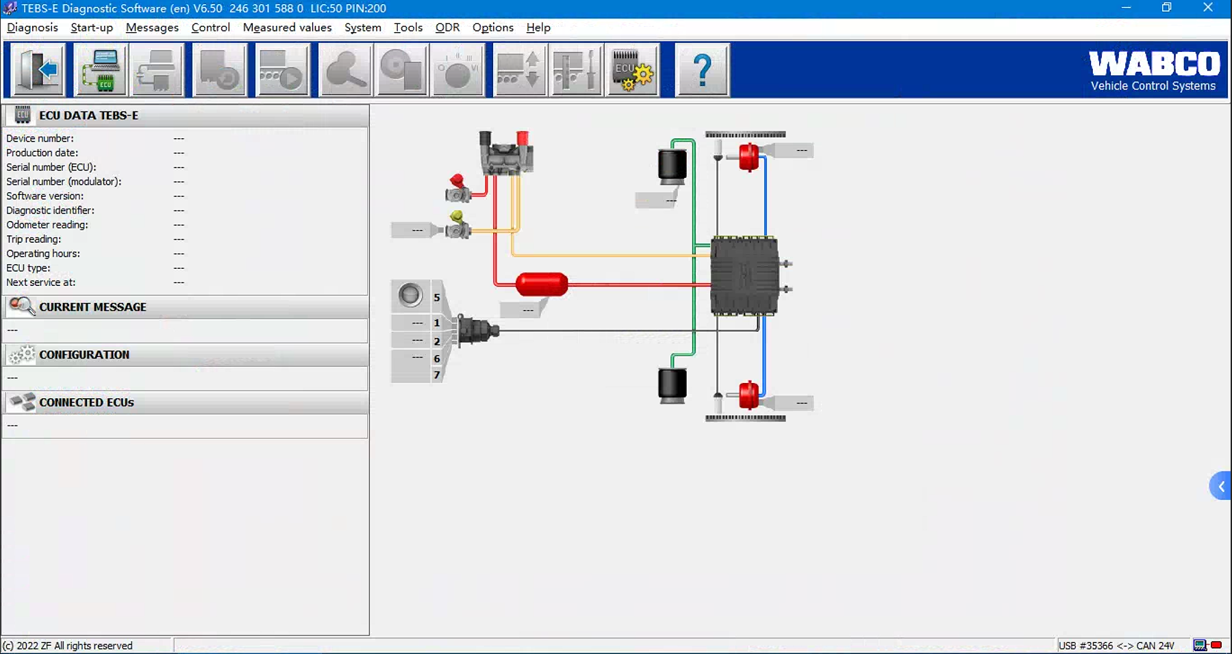 WABCO Diagnostic programming software for WABCO DIAGNOSTIC KIT (WDI ...