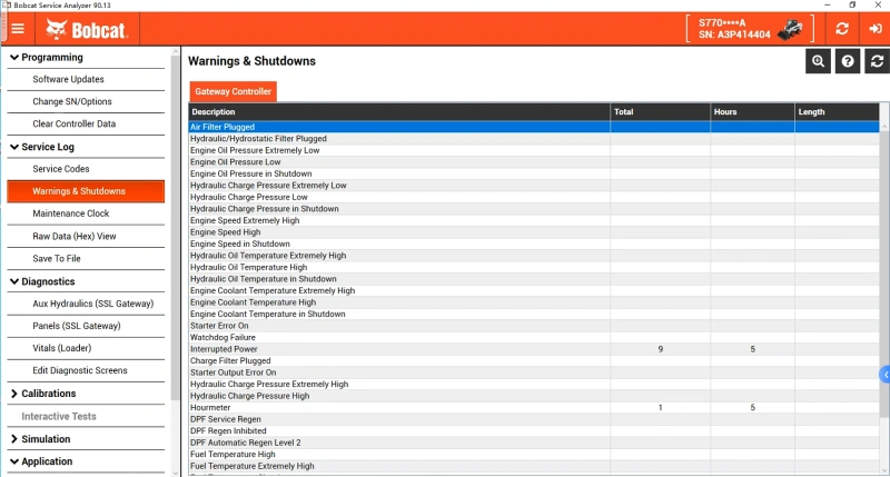 For BOBCAT Diagnostic Tool software Wood Skid Steer Loader Bobcat ...
