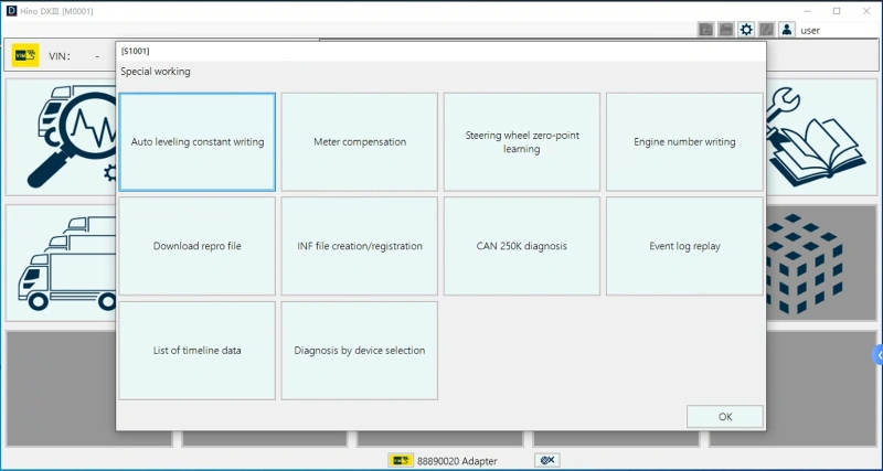 Hino Software 09993-E9070 HINO Diagnostic For Failure Diagnosis Data ...