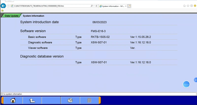 Mitsubishi Fuso Mitsubishi Heavy Industries Software MUT III for ...