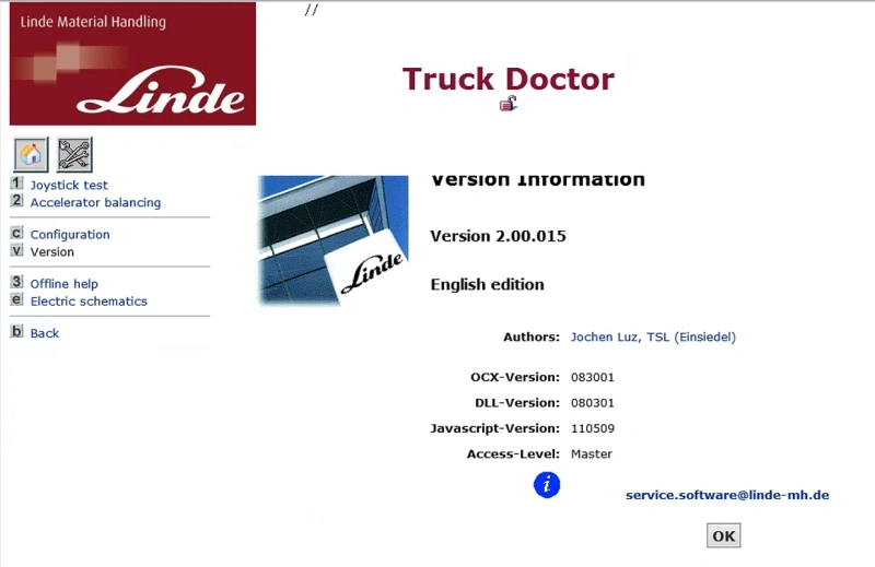 Linde Software Forklift Linde Canbox Doctor Diagnostic scanner Linde ...