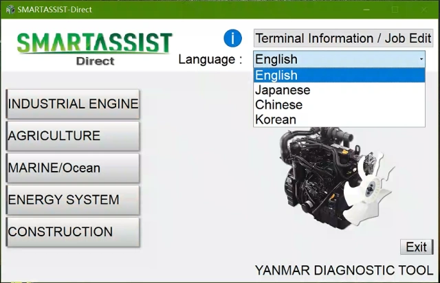 Yanmar Software for Diesel EFI Engine Excavator Tractor Marine ...