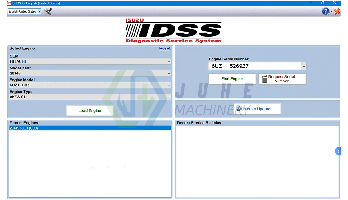 G-IDSS E-IDSS for ISUZU Vehicle Excavator Truck Diagnostic Scan Tool