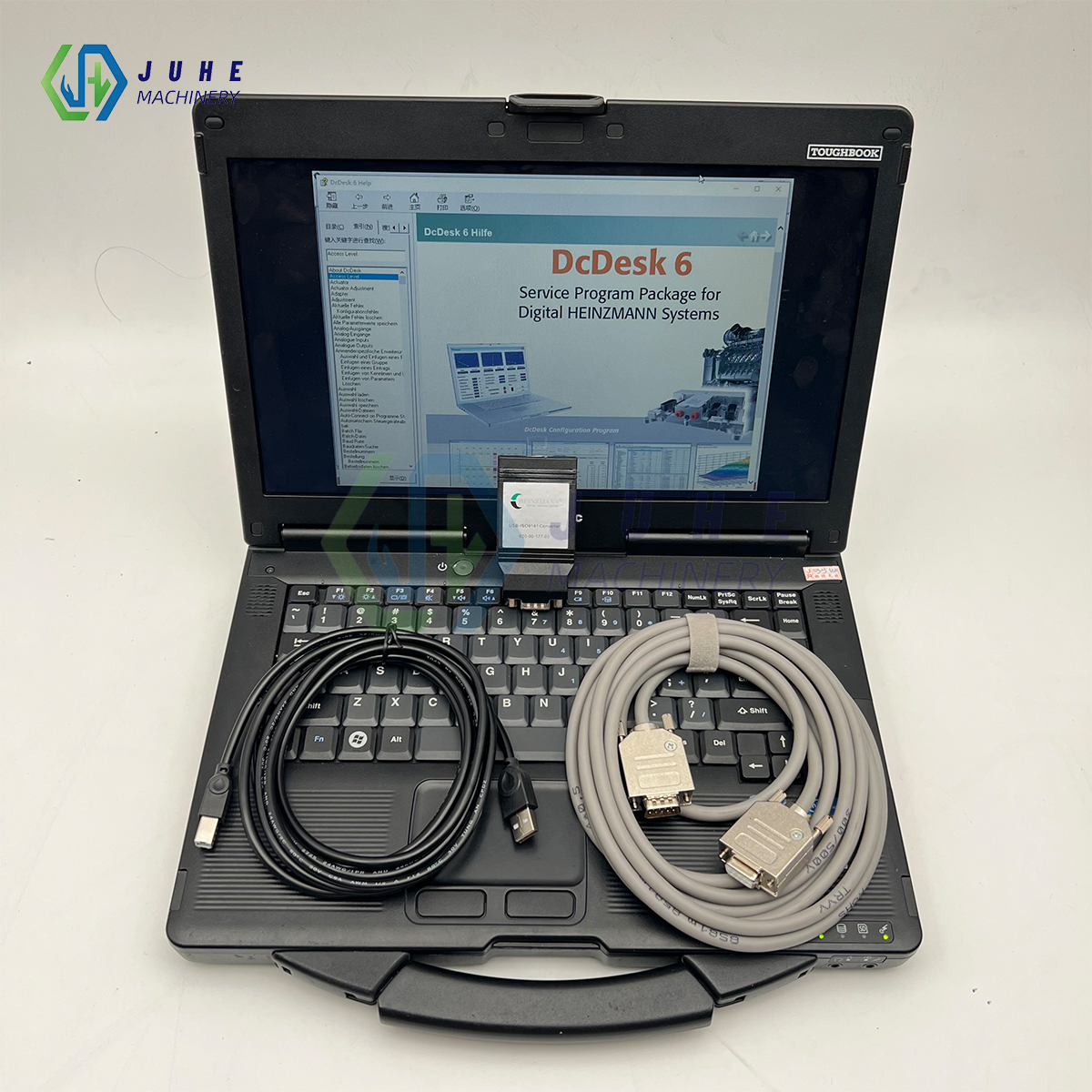 Heinzmann diagnostic tools fault scanner with DcDesk 6 software