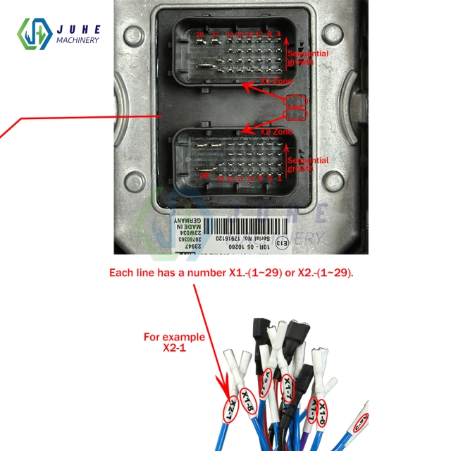 Original new Volvo ECU ECM test bench Volvo lighting full function Test ...