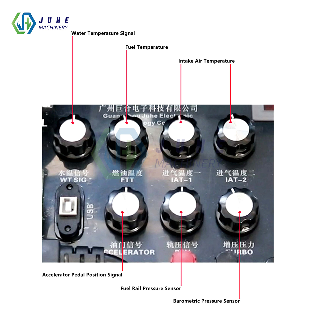 Original new multifunctional diesel engine ECU ECM Test Stand and cables