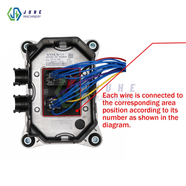 Original new Volvo ECU ECM test bench Volvo lighting full function Test ...