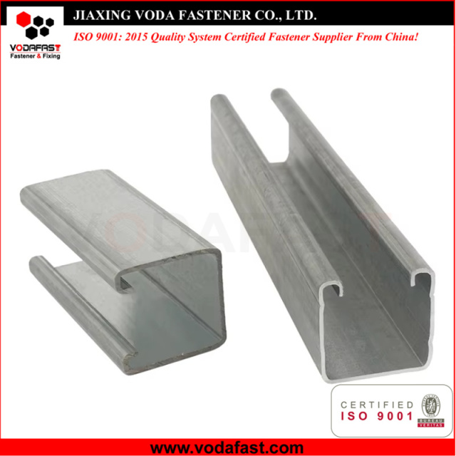 Stainless Steel Plain Strut Channel