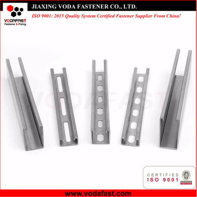 Stainless Steel Plain Strut Channel