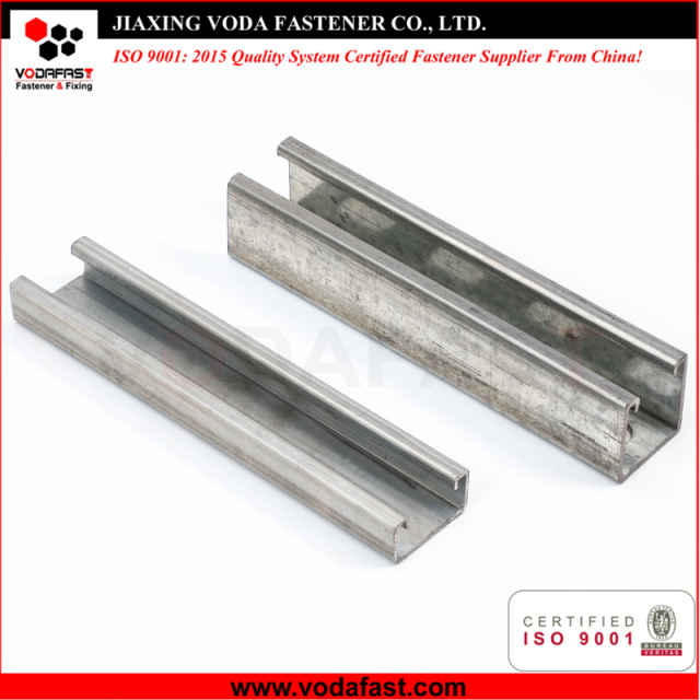 Stainless Steel Plain Strut Channel