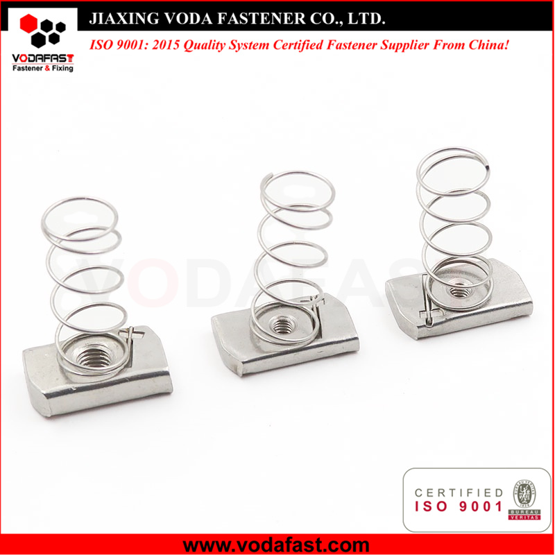China Stainless Steel Channel Nuts / Spring Nuts